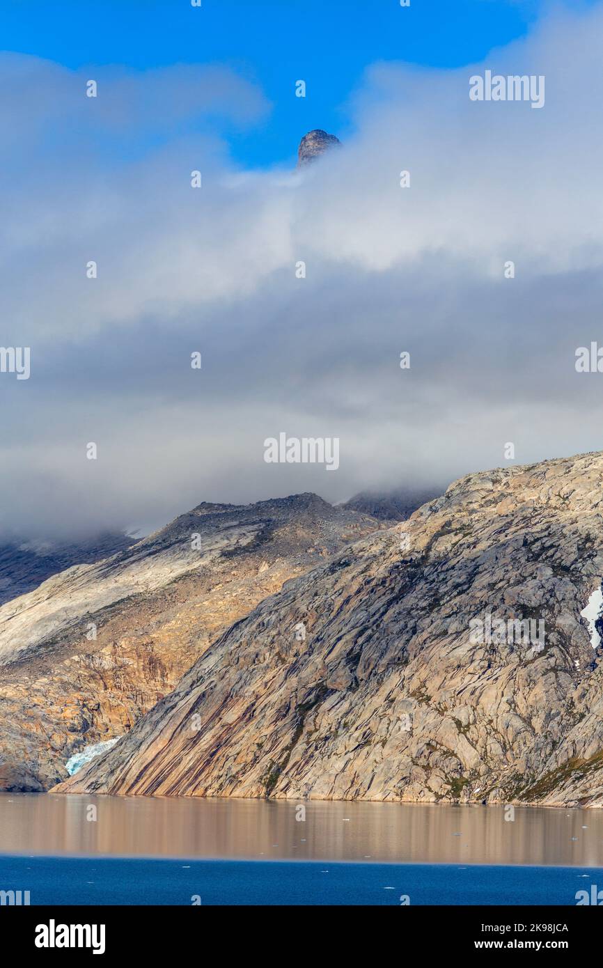 Prince Christian Sound, Greenland, Kingdom of Denmark Stock Photo - Alamy