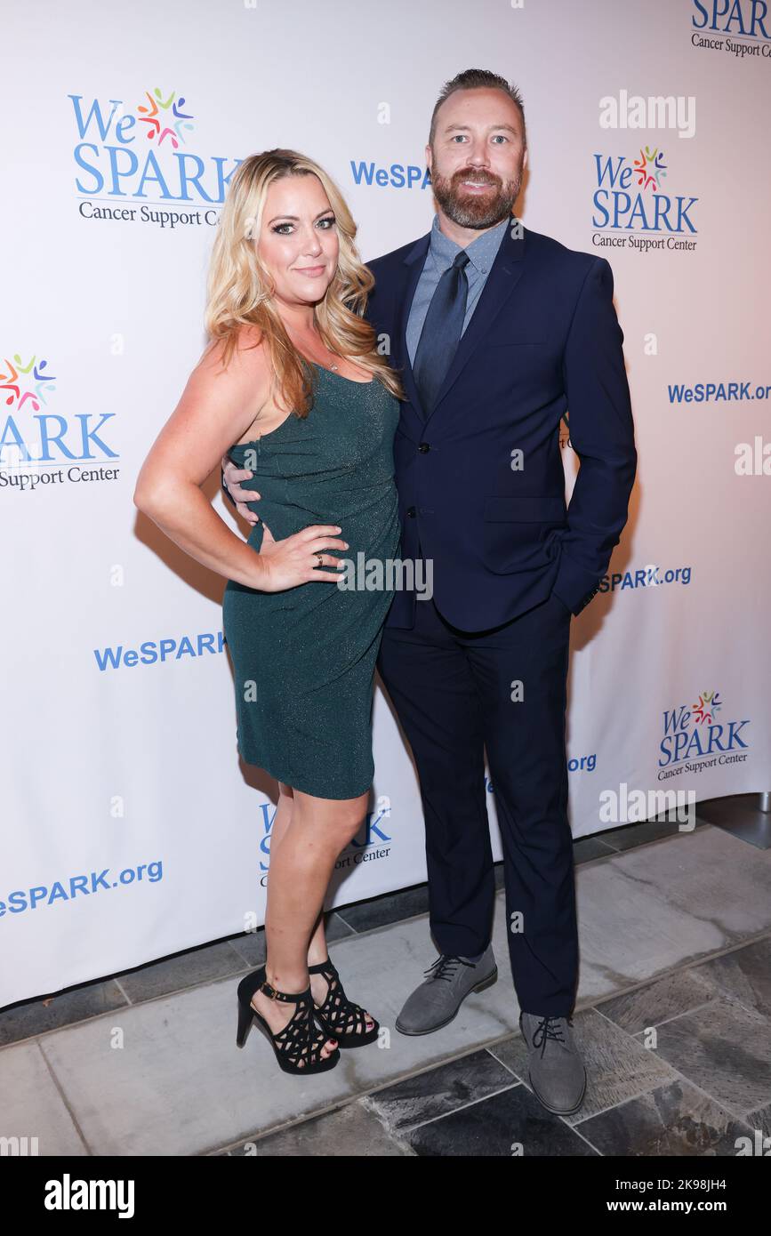 Los Angeles, California, USA.25th October, 2022. Stephanie Scott and ...