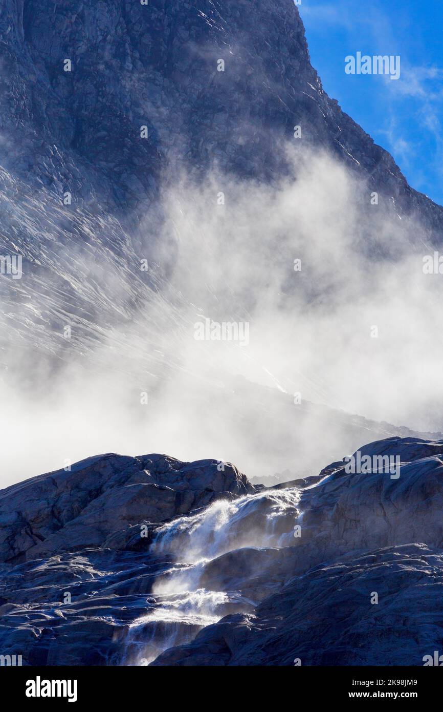 Prince Christian Sound, Greenland, Kingdom of Denmark Stock Photo - Alamy