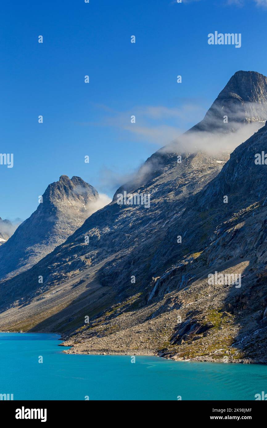 Prince Christian Sound, Greenland, Kingdom of Denmark Stock Photo - Alamy