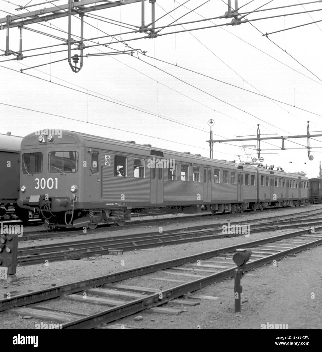 State Railways, SJ X1-B 3001. Local Traffic Train Stock Photo - Alamy
