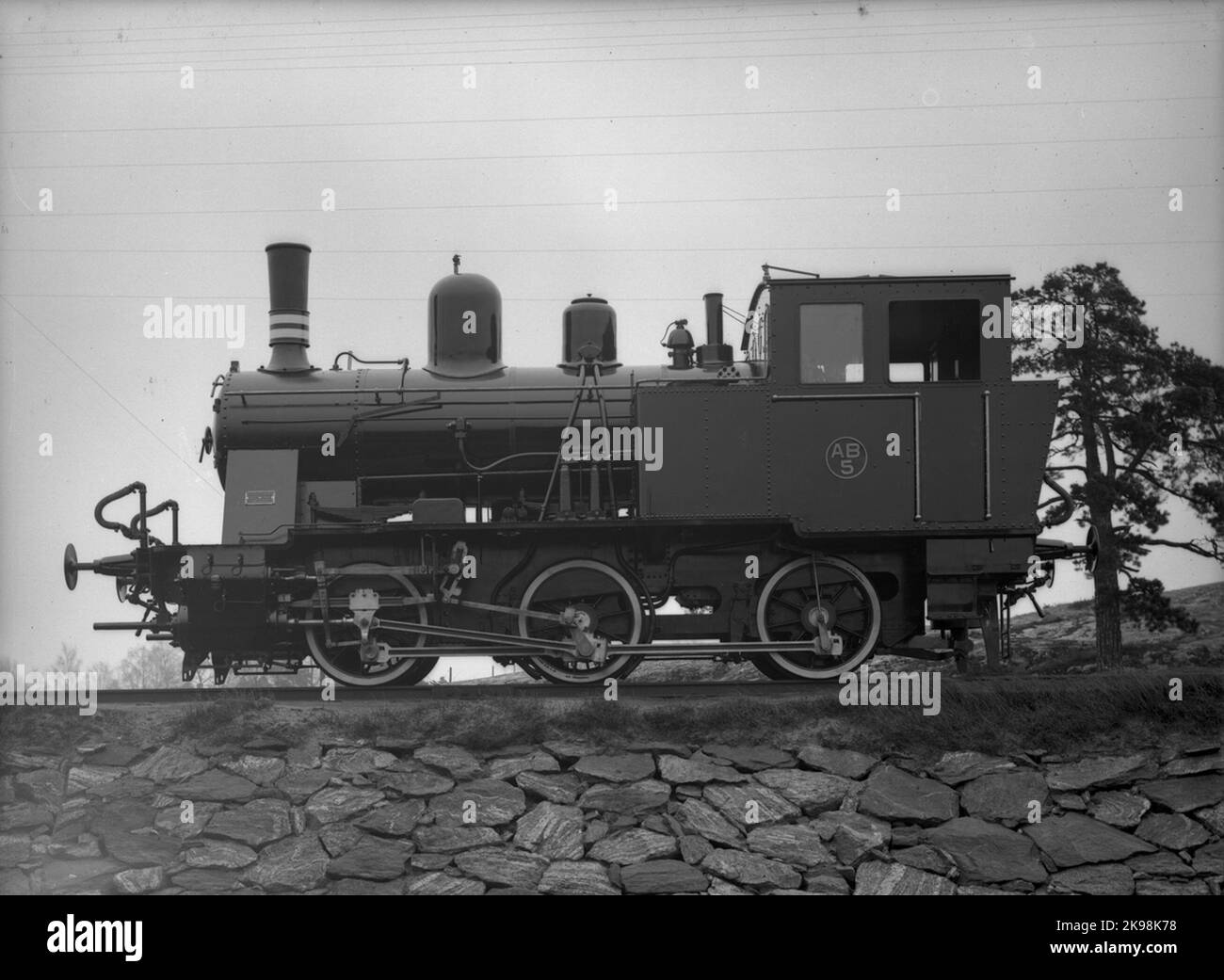 AB Lok 5. Delivery Photo. The locomotive was manufactured by Nohab ...