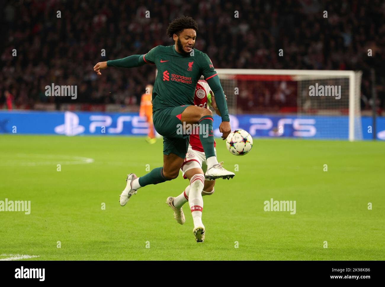 Joe Gomez of Liverpool during the UEFA Champions League, Group A ...