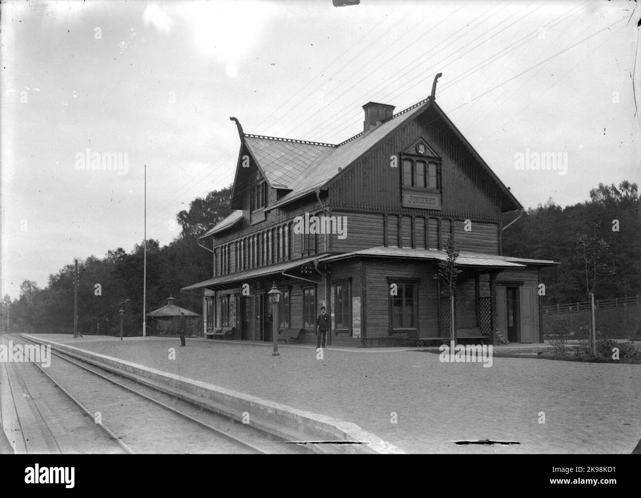 The first station house moved to Olskroken and in 1862 to Herrljunga ...