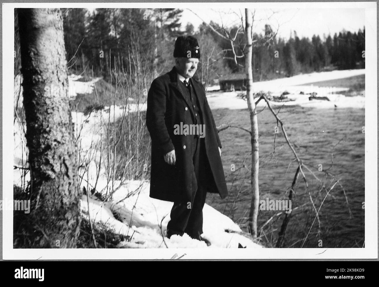 Lok driver David Sandberg at Ljungan in Ånge Stock Photo - Alamy