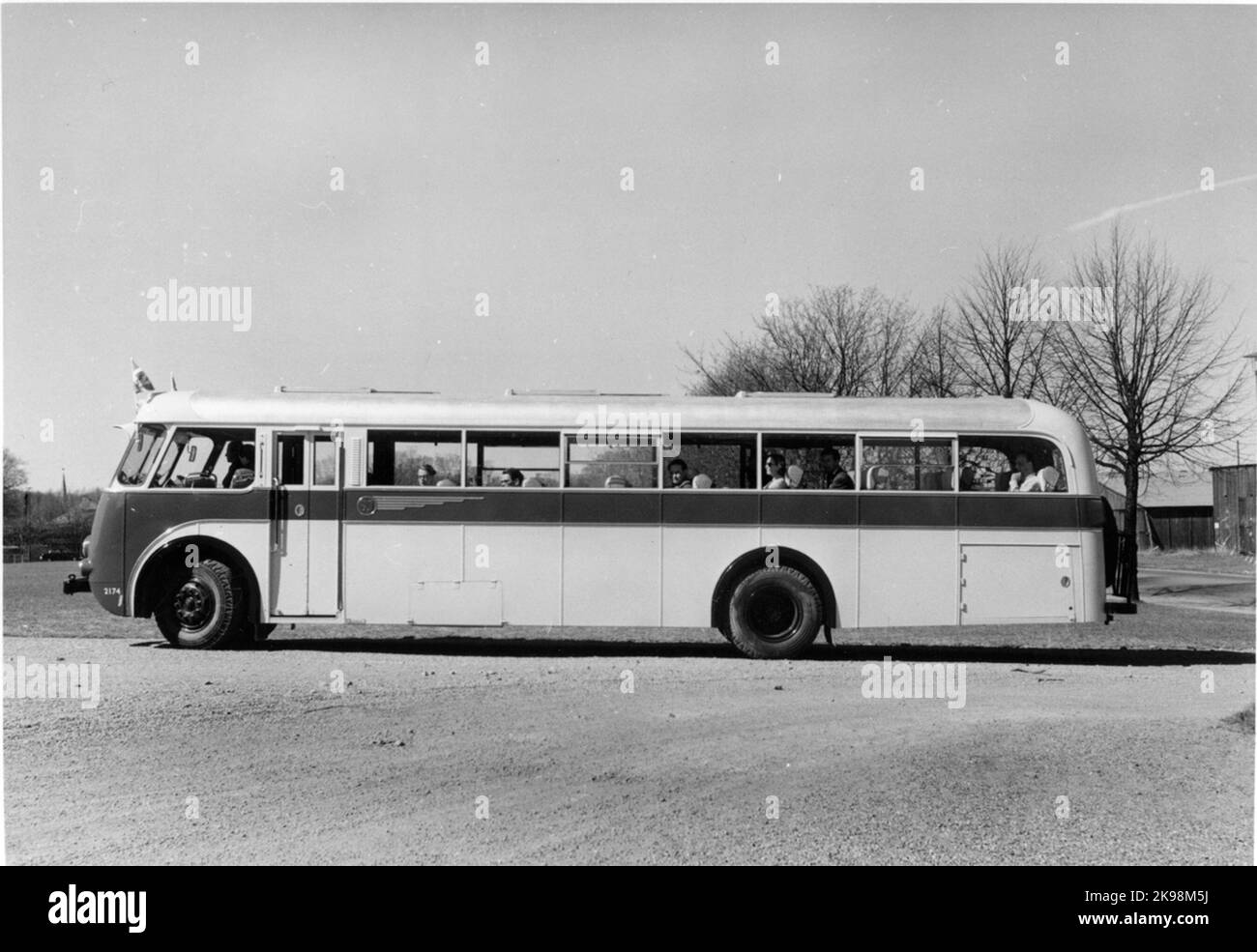 State Railways, SJ Bus 2174. Bus Volvo B 638 Stock Photo - Alamy