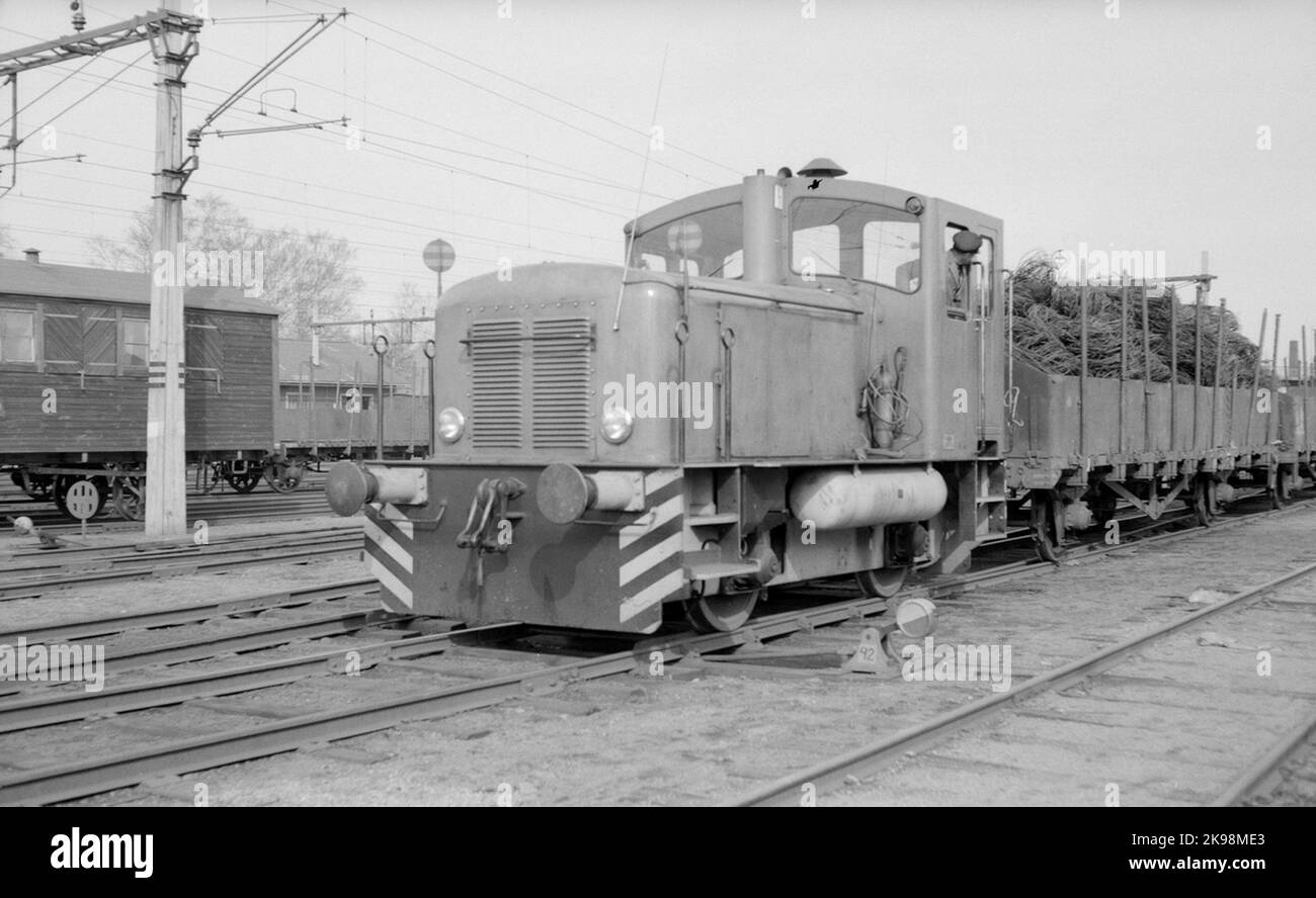 Sandvikens ironworks, diesel locomotive number 8802 Stock Photo - Alamy