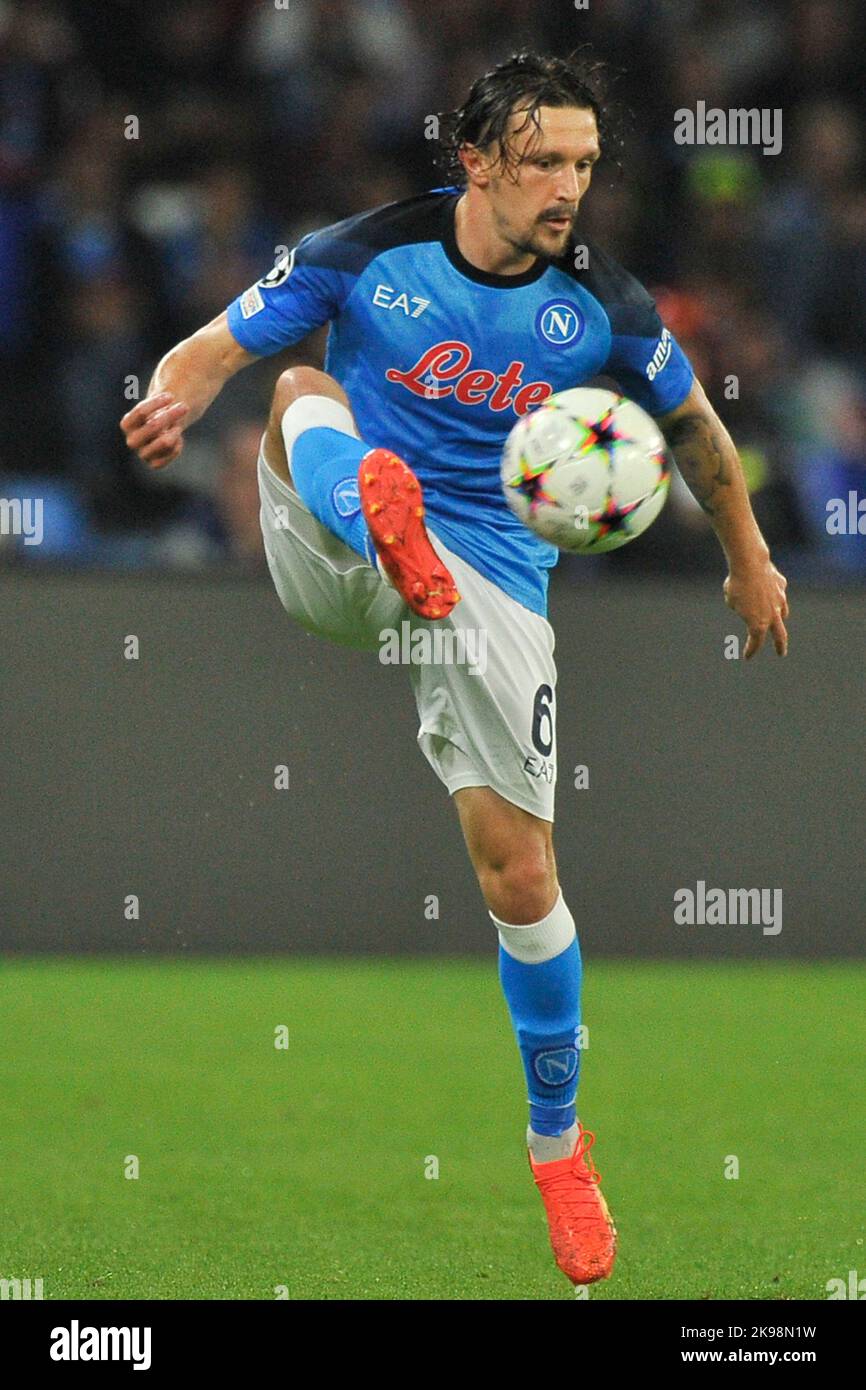 Mario Rui player of Napoli, during the match of the champions league ...