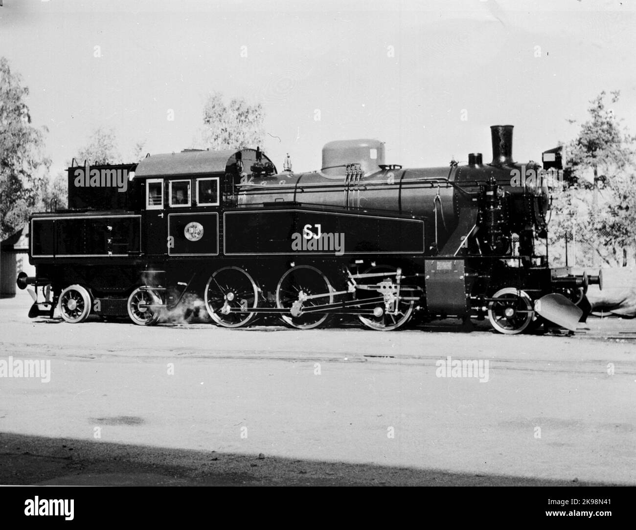 The State Railways, SJ S1 1910. This locomotive was delivered from ...