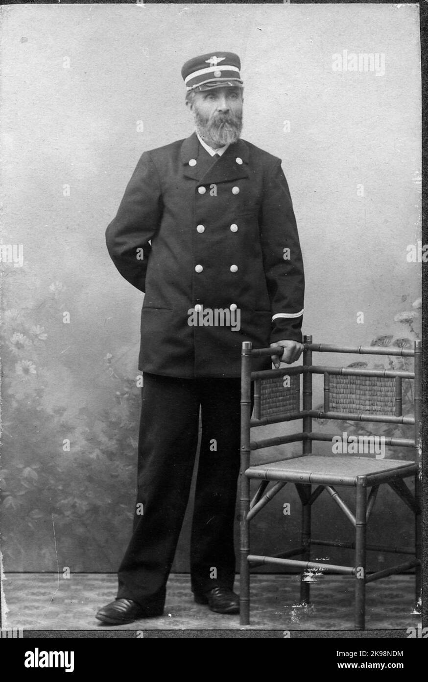 Station champion C. J. Larsson, Totebo. The photo taken in Hilma ...