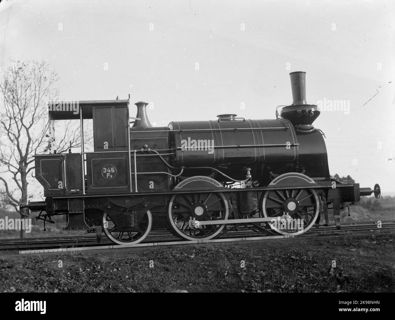 State Railways, SJ PB 345. Delivery Photo. The locomotive was ...