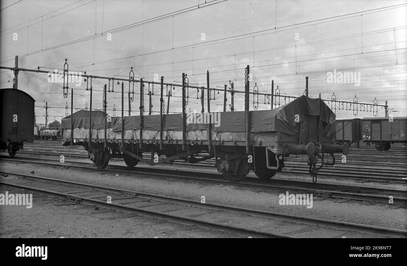 Open freight wagon Black and White Stock Photos & Images - Alamy