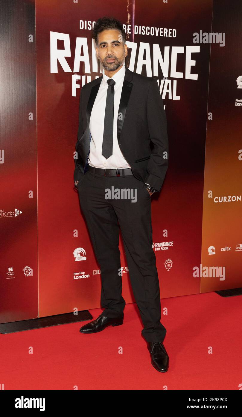 Jaz Deol attending the opening gala of the Raindance Film Festival ...