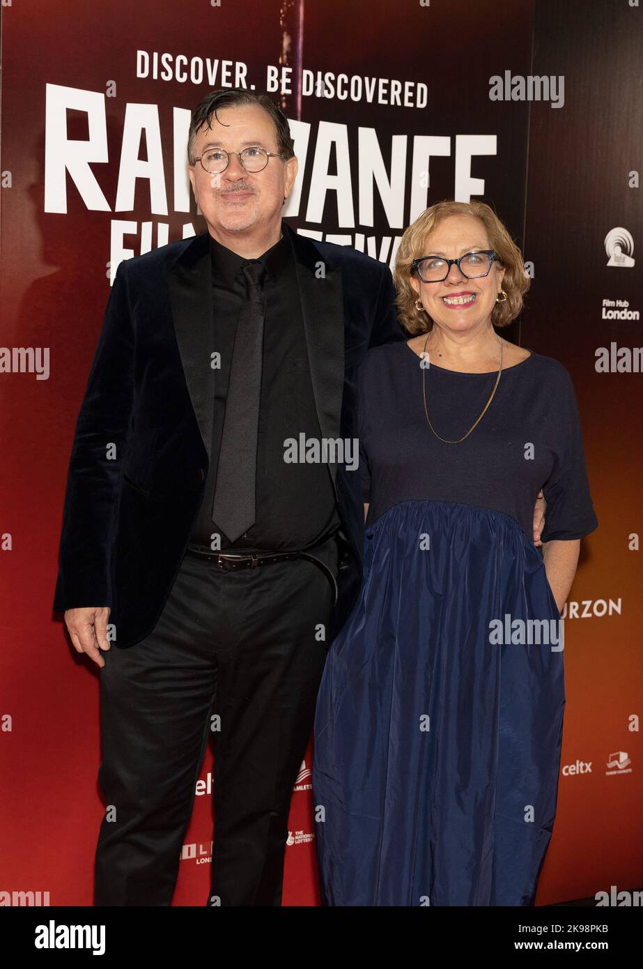 Jeremy Swift and Mary Roscoe attending the opening gala of the ...