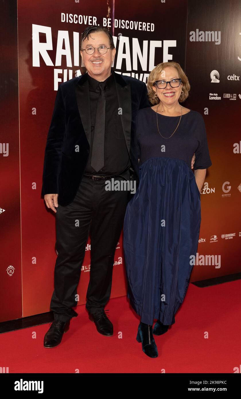 Jeremy Swift and Mary Roscoe attending the opening gala of the ...