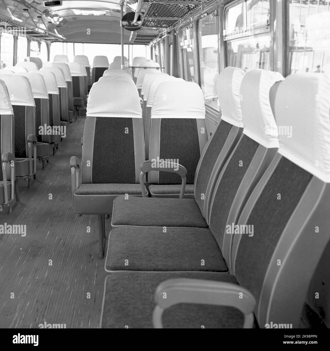 Combined line and tourist bus. Road bus SJ CF 65-61 3446 Equipped with ...