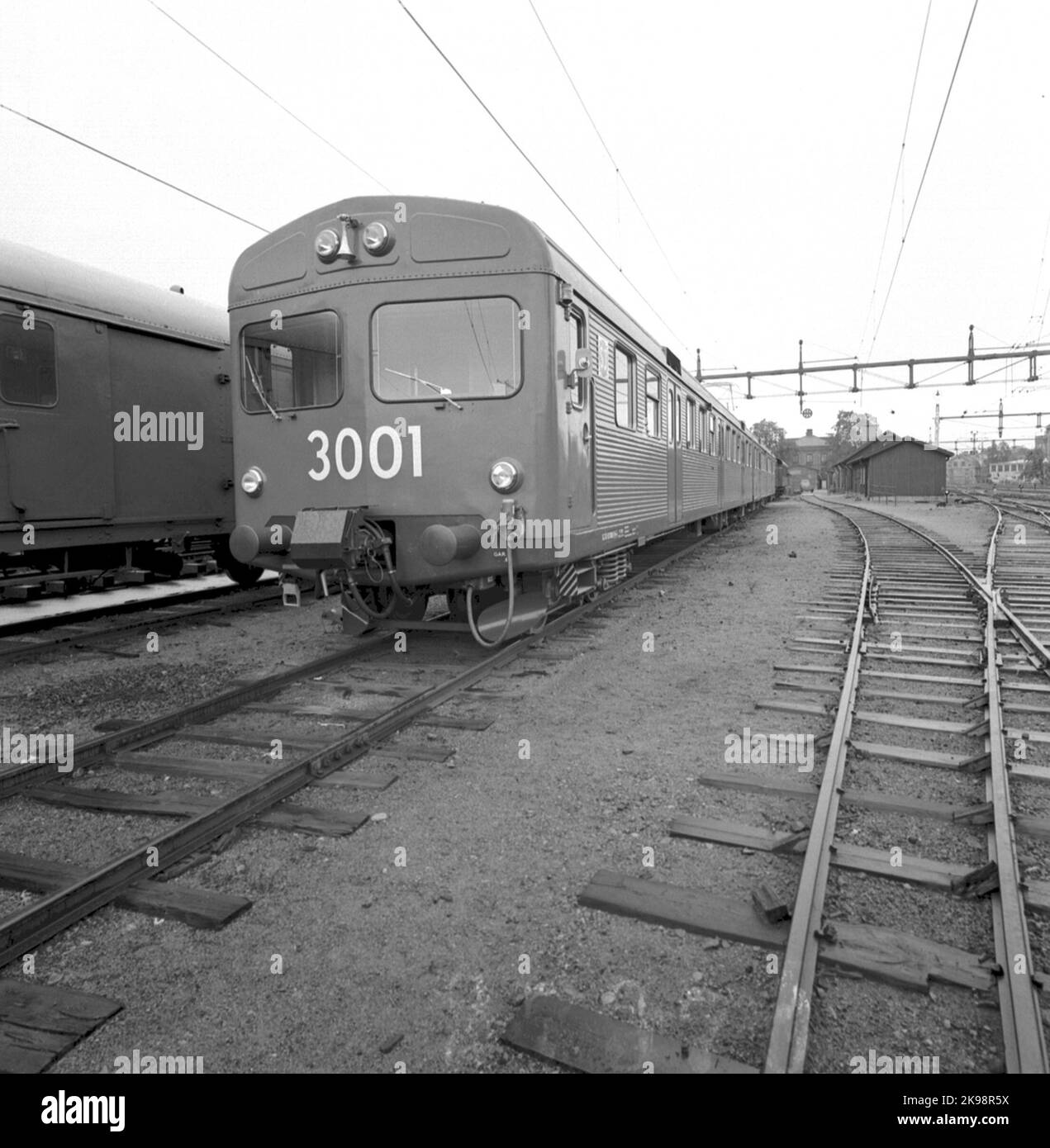 State Railways, SJ X1-B 3001. Local Traffic Train Stock Photo - Alamy