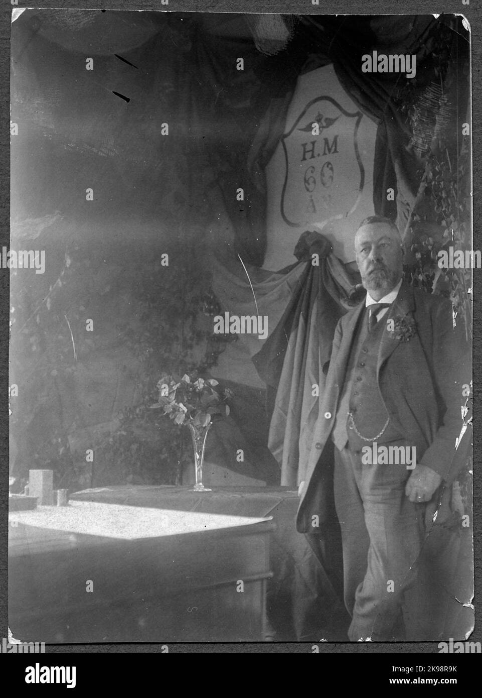 Herman Ernst Viktor Malmgren, district gamer Stock Photo - Alamy