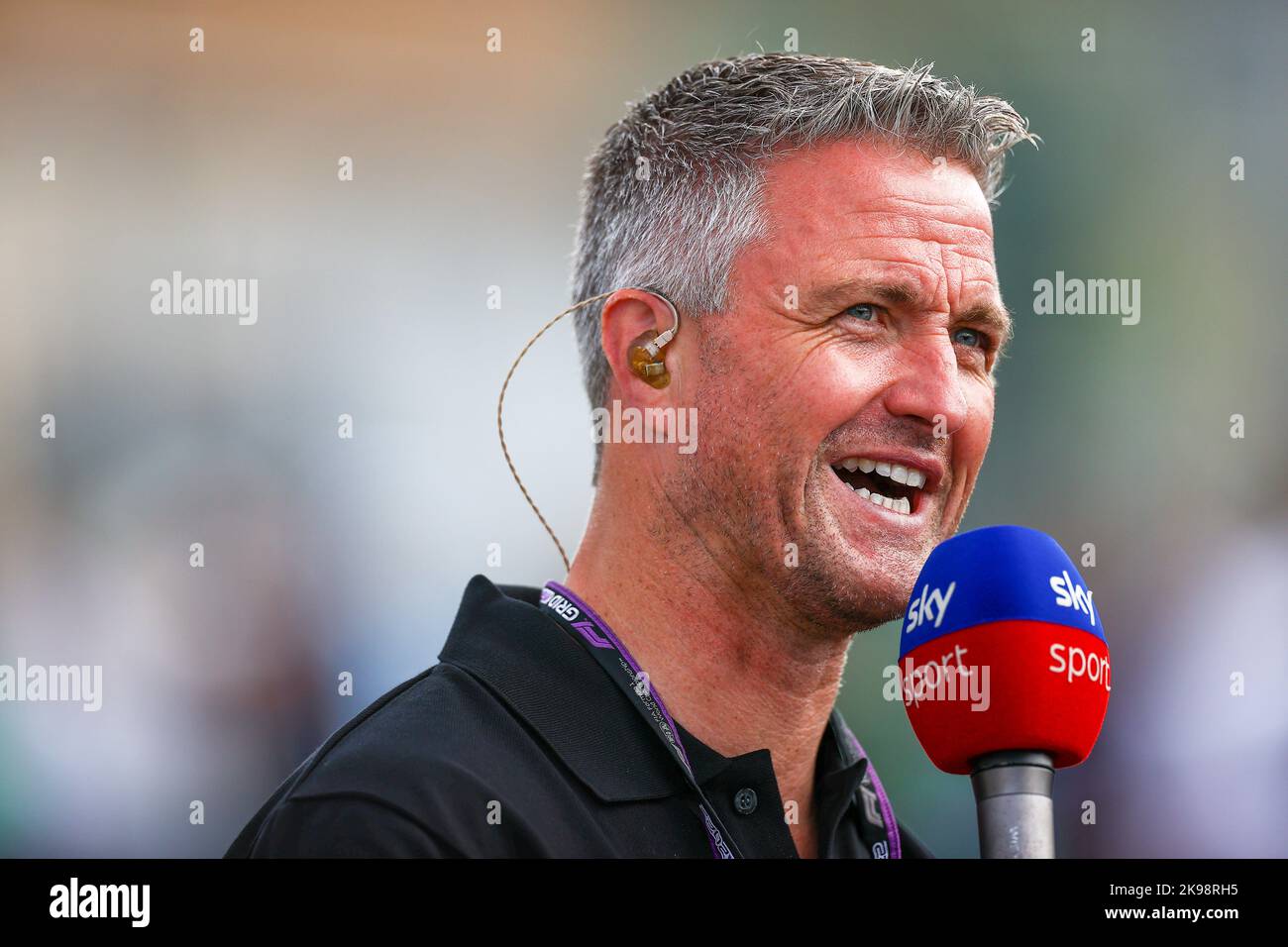 Former f1 pilot and now commentator for sky sports hi-res stock ...