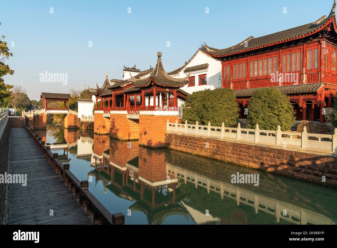 A traditional garden in the Jiangnan style Stock Photo - Alamy