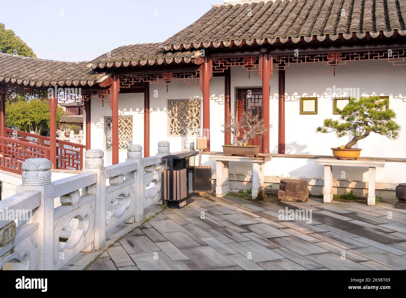 garden of southern Changjiang delta in China Stock Photo - Alamy
