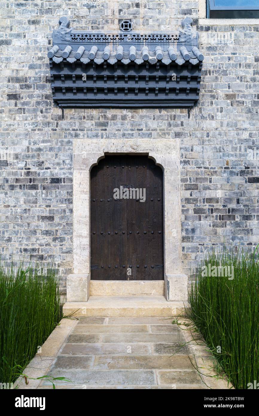 Chinese ancient buildings and gates Stock Photo - Alamy