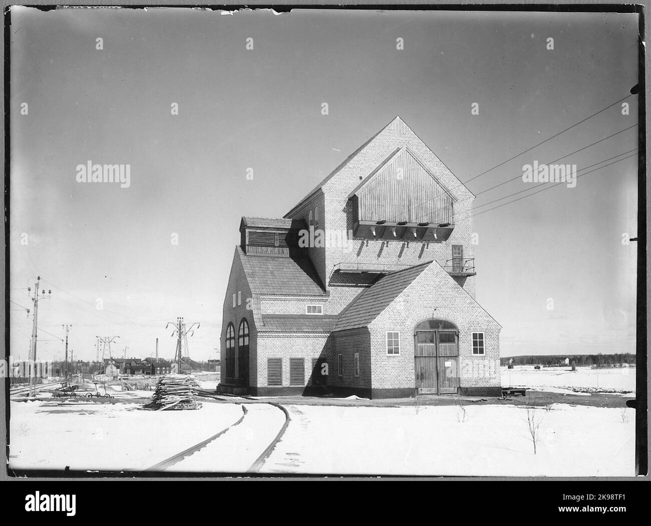 Transformer station at Malmbanan in Boden Stock Photo - Alamy