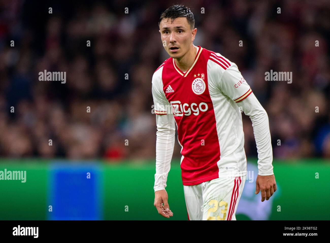 Steven Berghuis of Ajax during the UEFA Champions League Group A match ...