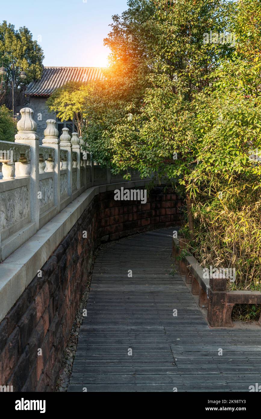 garden of southern Changjiang delta in China Stock Photo - Alamy