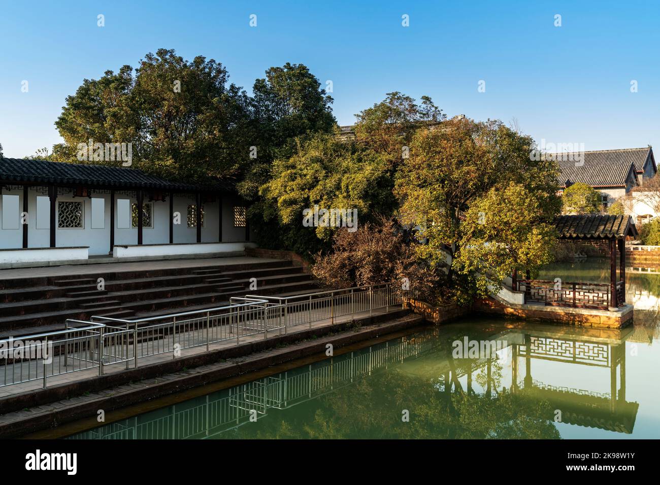 A traditional garden in the Jiangnan style Stock Photo - Alamy