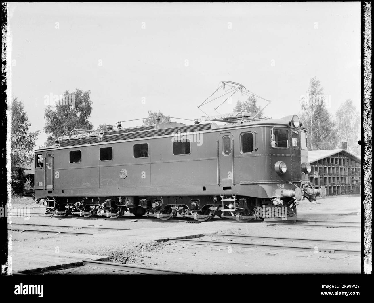 The State Railways, SJ MA 788. Picture probably taken at Vagn ...