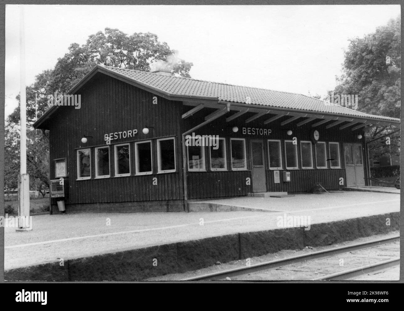 Stop opened in 1902 with one -story station house in wood. The old ...