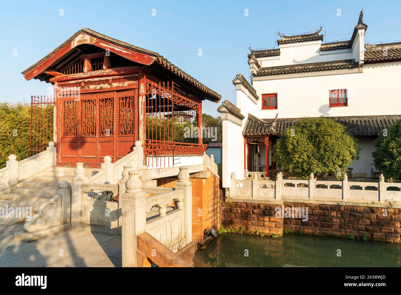 A traditional garden in the Jiangnan style Stock Photo - Alamy