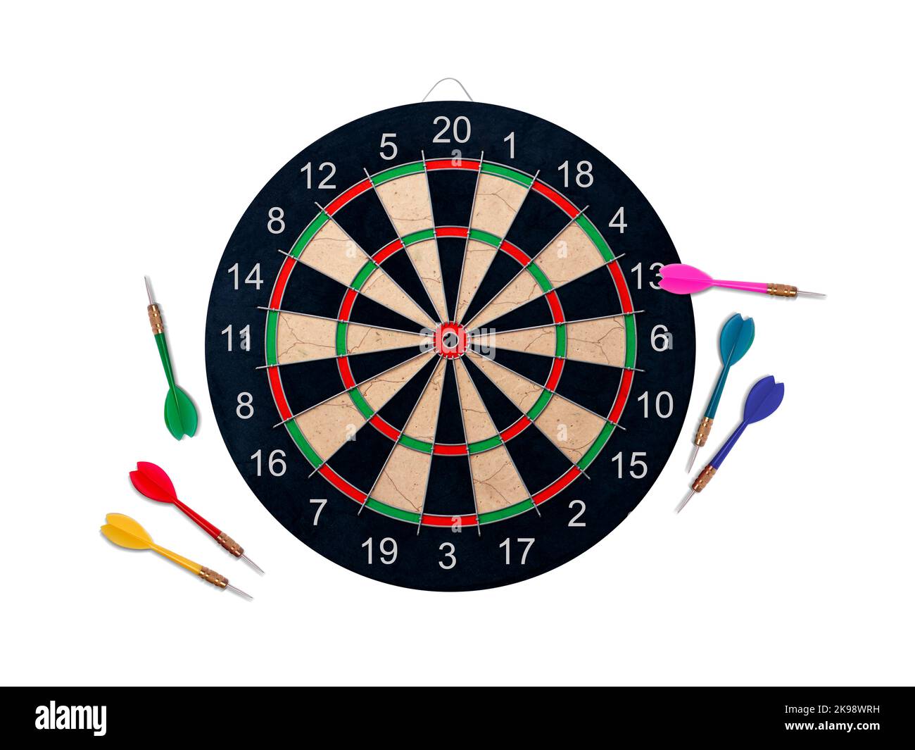 Dartboard Cut Out Stock Images & Pictures - Alamy