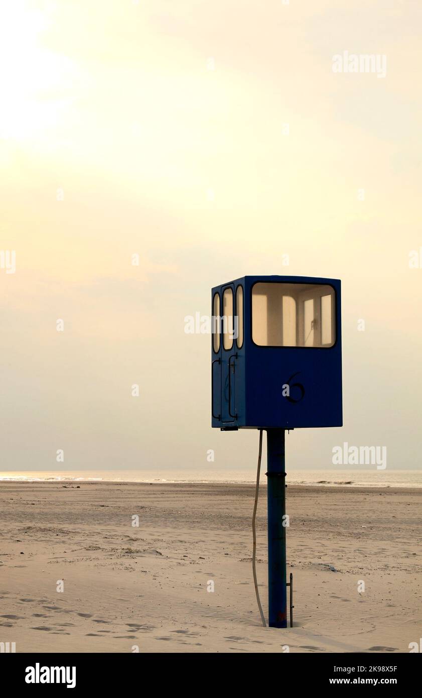 Life Guard Lookout Tower, Island of Juist, Germany Stock Photo - Alamy
