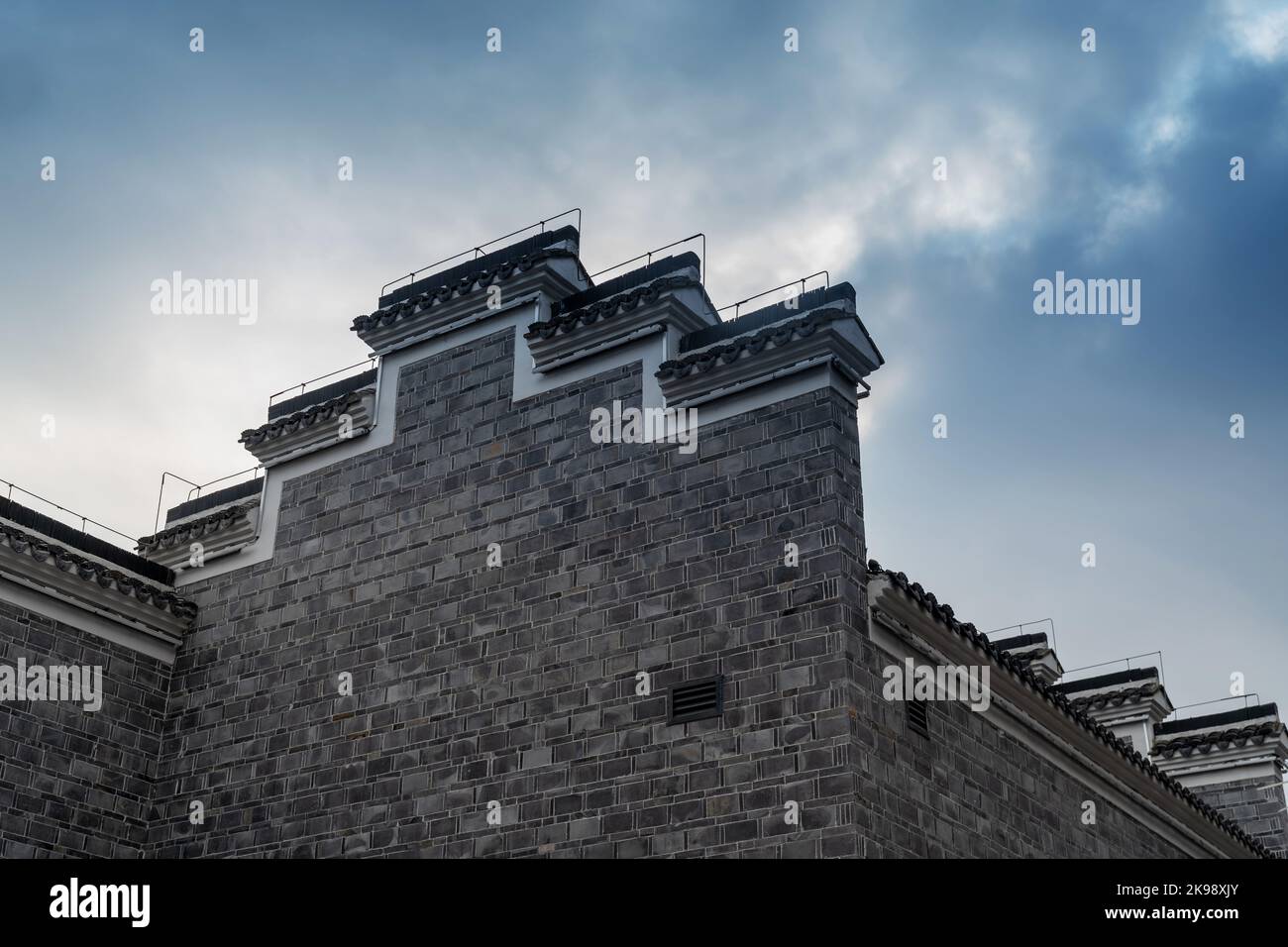 China Anhui Province Province Province architectural style Stock Photo ...