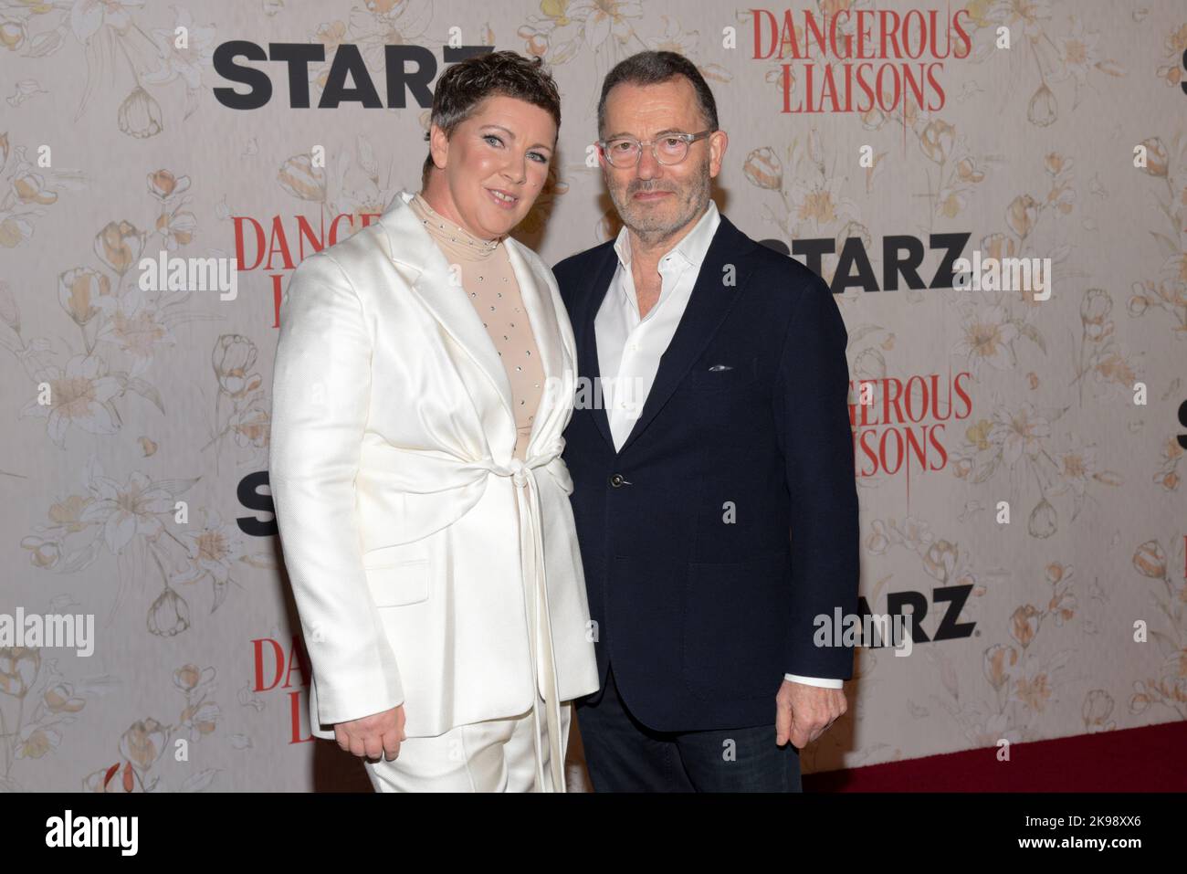 New York, USA. 26th Oct, 2022. Harriet Warner and Colin Callender ...