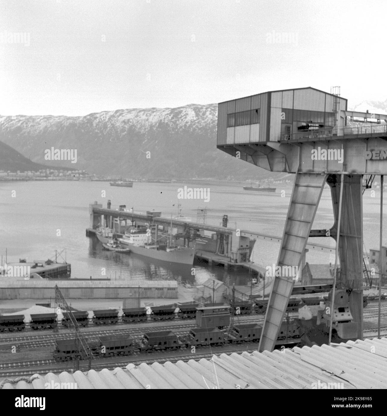 Luossavaara kiirunavaara aktiebolag Black and White Stock Photos ...