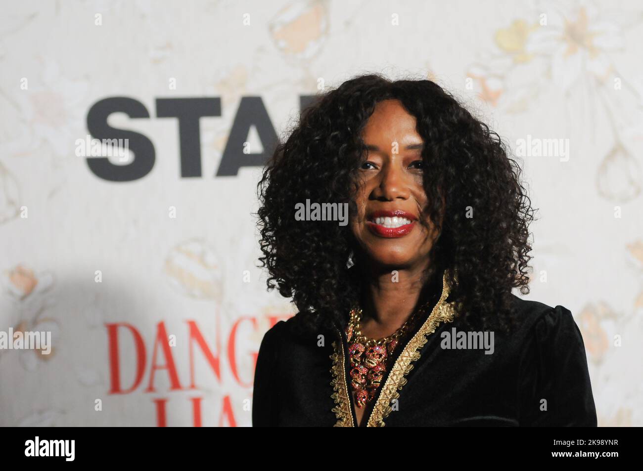 Kathryn Busby attends the Dangerous Liaisons premiere at Cipriani Wall ...