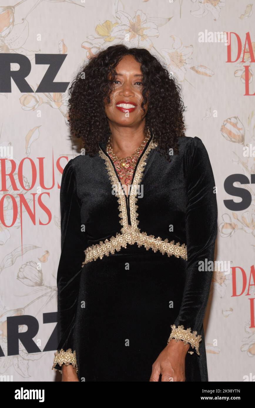 Kathryn Busby attends the Dangerous Liaisons premiere at Cipriani Wall ...