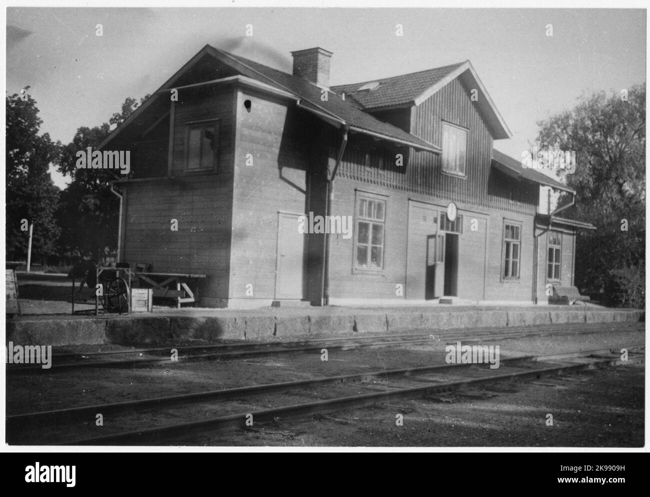 The station opened in 1884. Personal traffic ceased as early as the ...