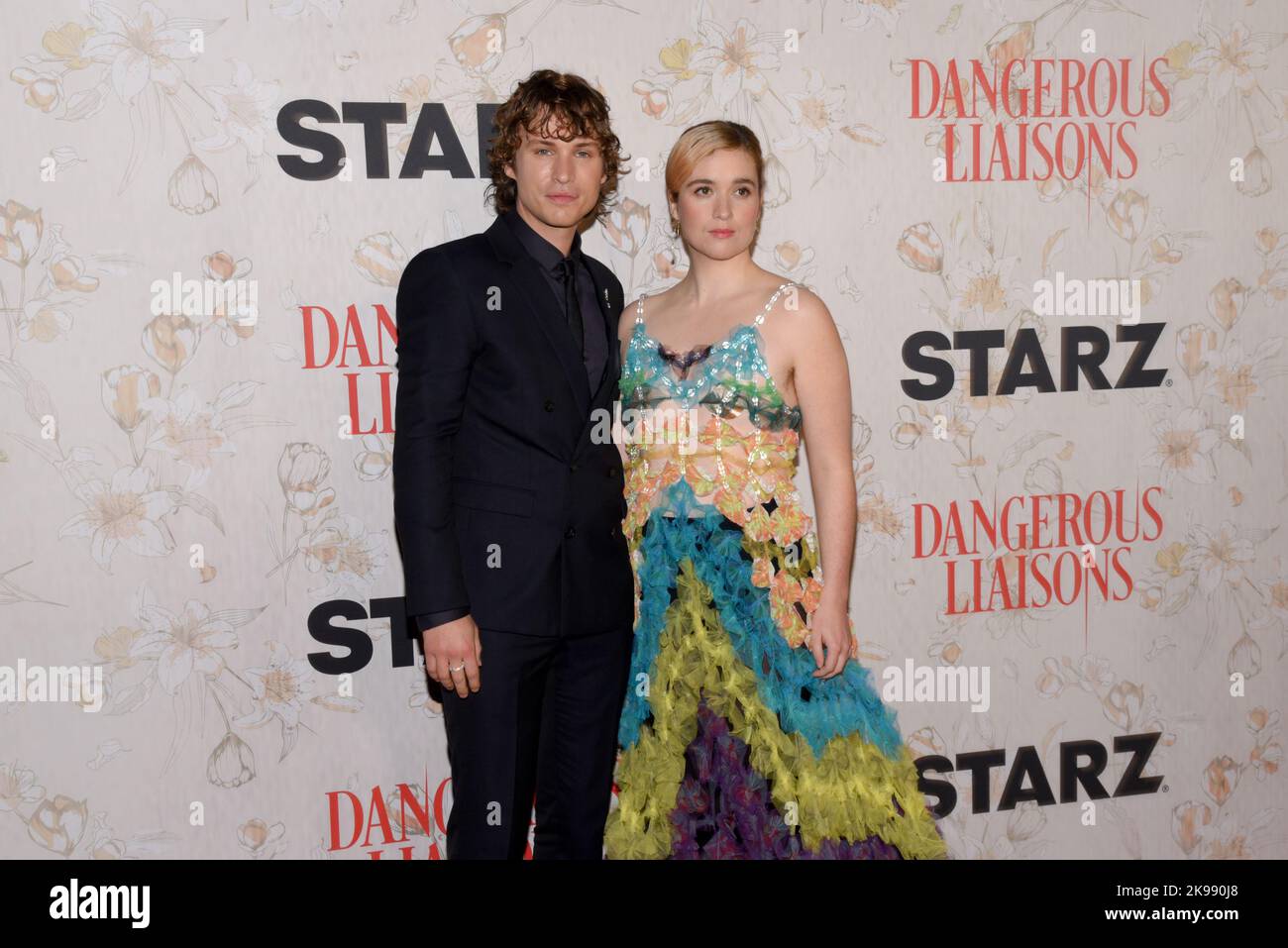 Nicholas Denton and Alice Englert attend the Dangerous Liaisons ...