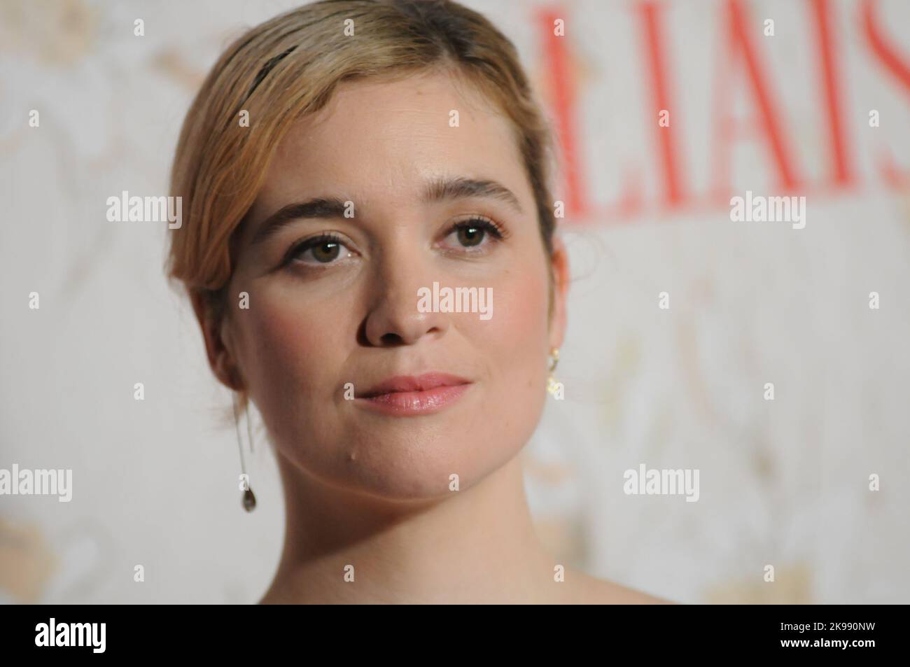 Alice Englert attends the Dangerous Liaisons premiere at Cipriani Wall ...