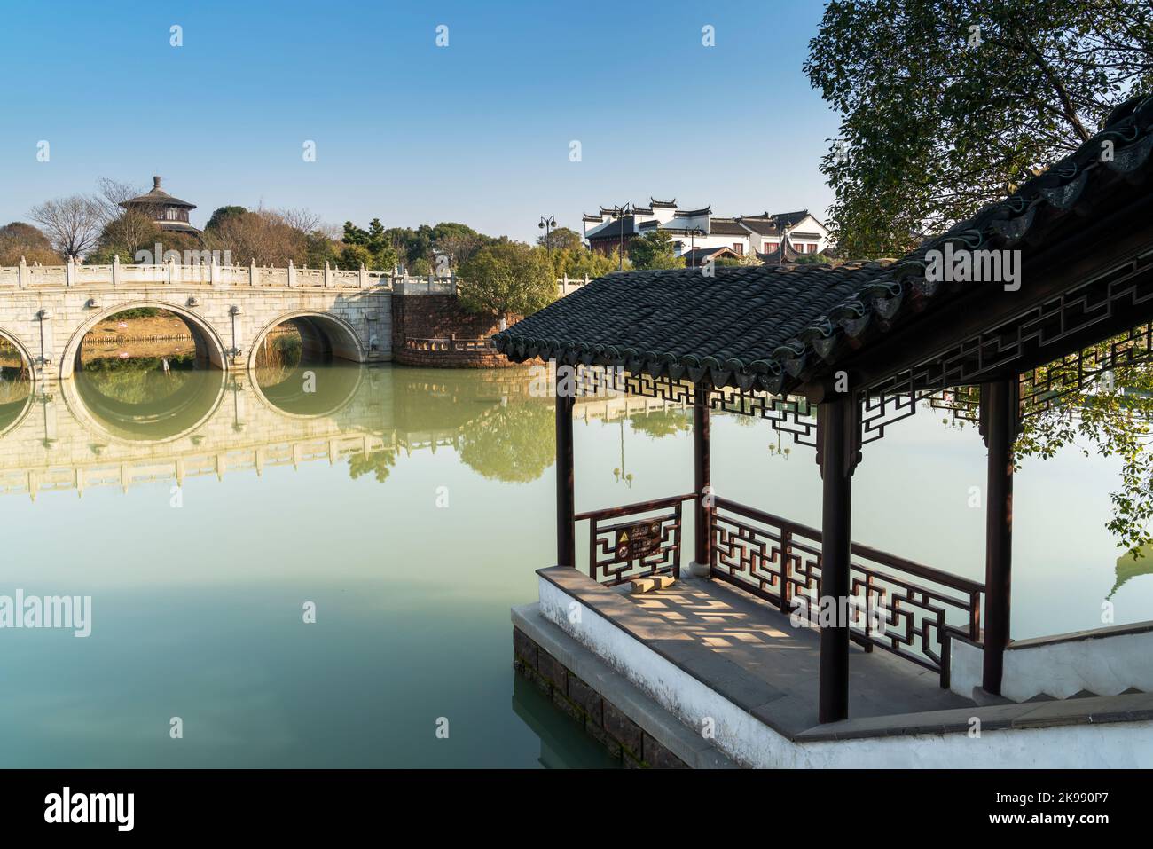 A traditional garden in the Jiangnan style Stock Photo - Alamy