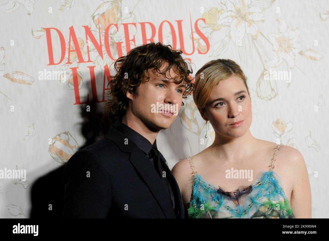 Nicholas Denton and Alice Englert attend the Dangerous Liaisons ...