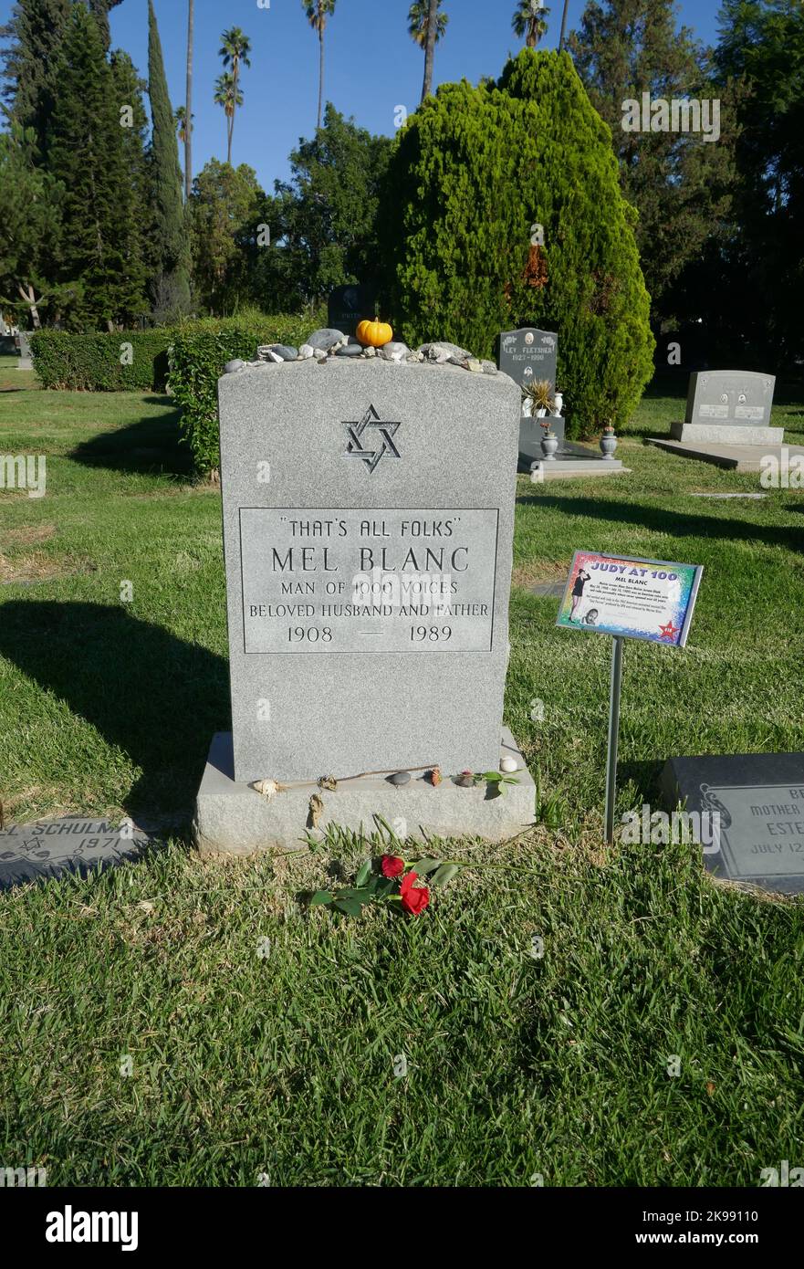 Mel Blanc Tombstone