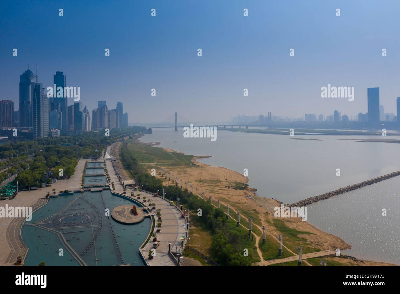 Panoramic view of Nanchang, the capital of Jianxi Stock Photo - Alamy