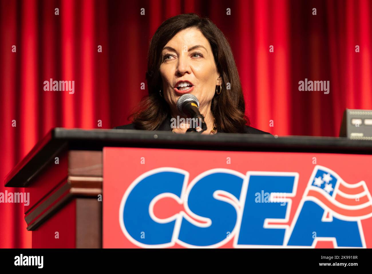 Governor Kathy Hochul delivers remarks at Civil Service Employees Association (CSEA) Convention ...