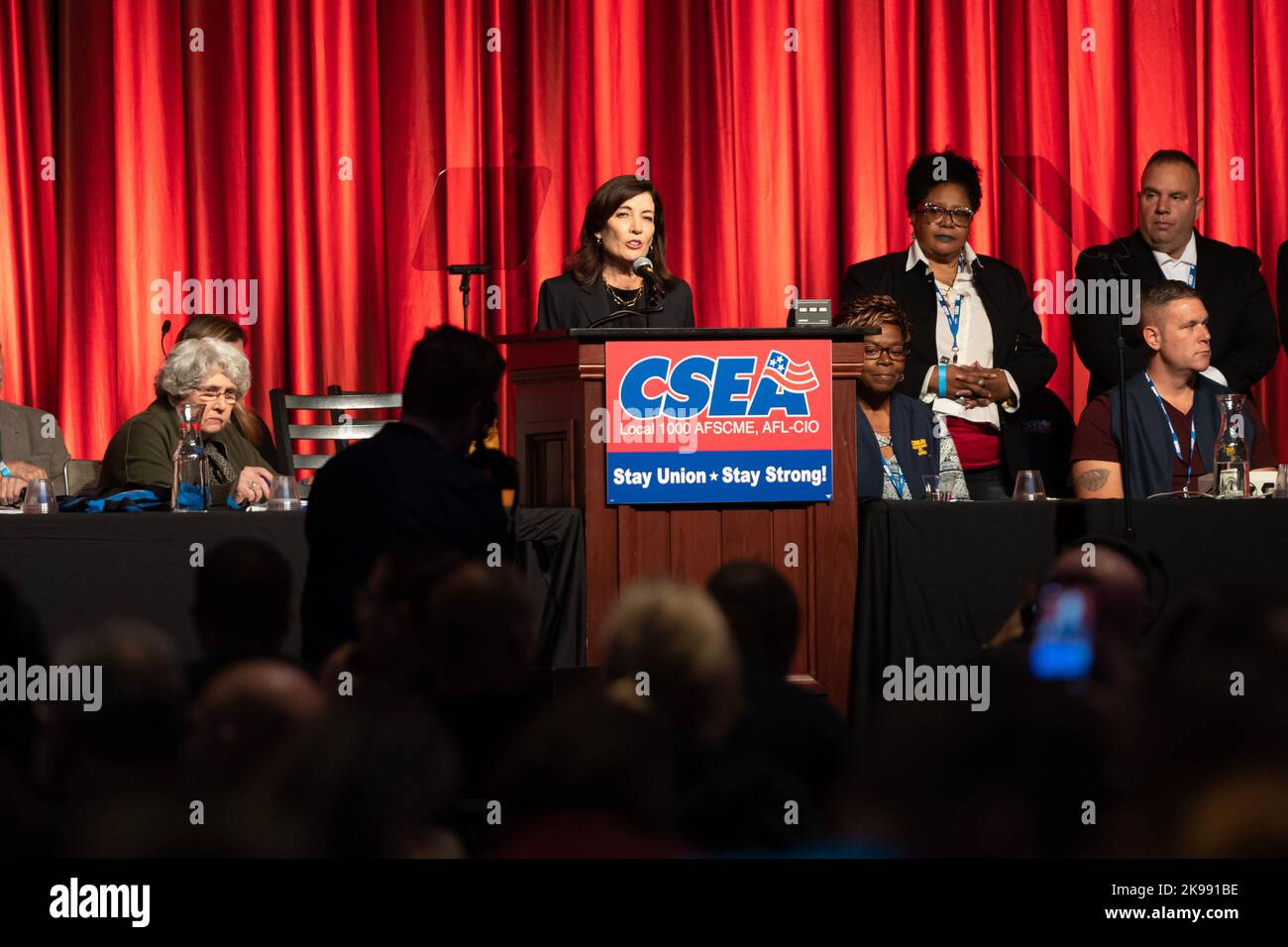 Governor Kathy Hochul delivers remarks at Civil Service Employees Association (CSEA) Convention ...