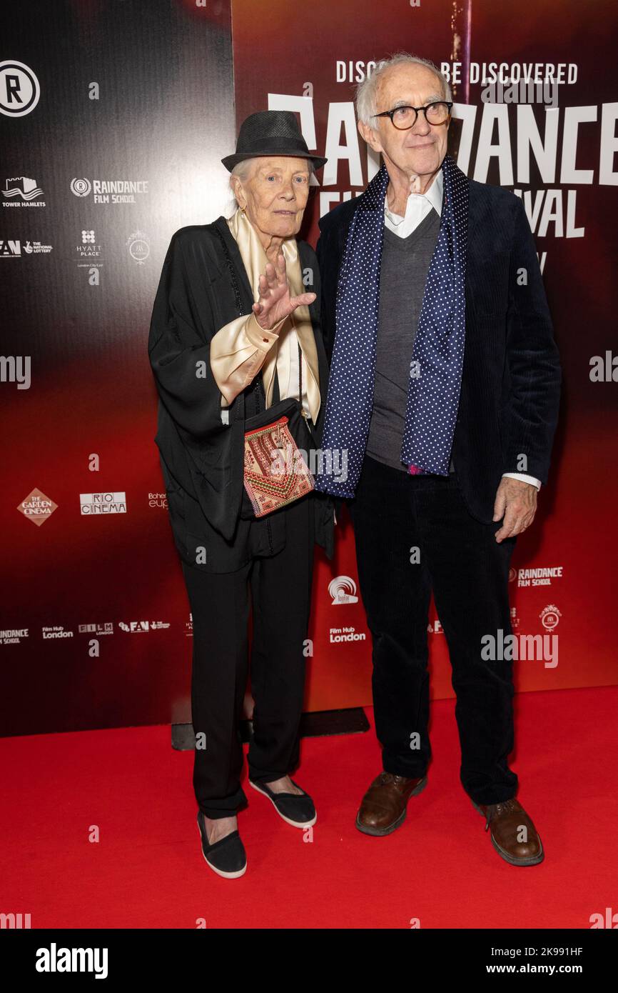 Dame Vanessa Redgrave and Sir Jonathan Pryce attend the Raindance Film ...